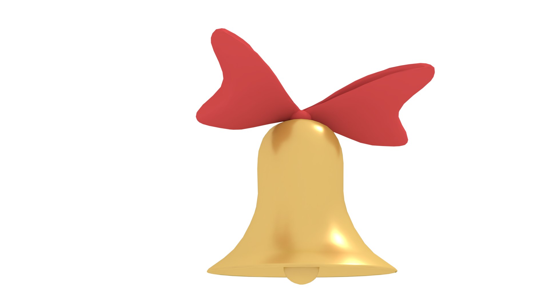 Bow Bell Rigged Model - TurboSquid 1479091