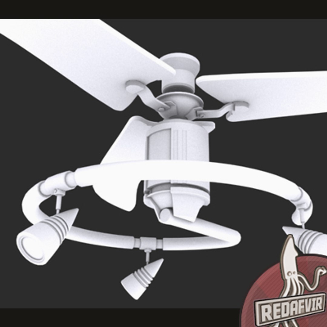 3d Ceiling Fan Light