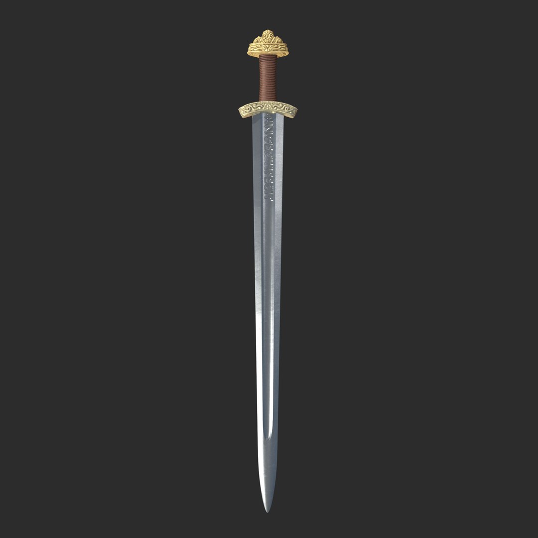 3d Viking Sword Model