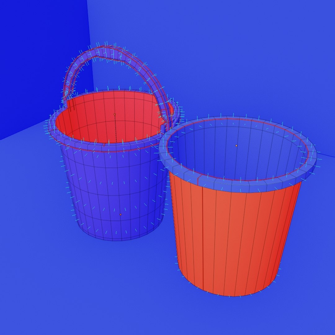 Bucket Lowpoly 3D Model Free Low-poly 3D Model 3D - TurboSquid 1989210