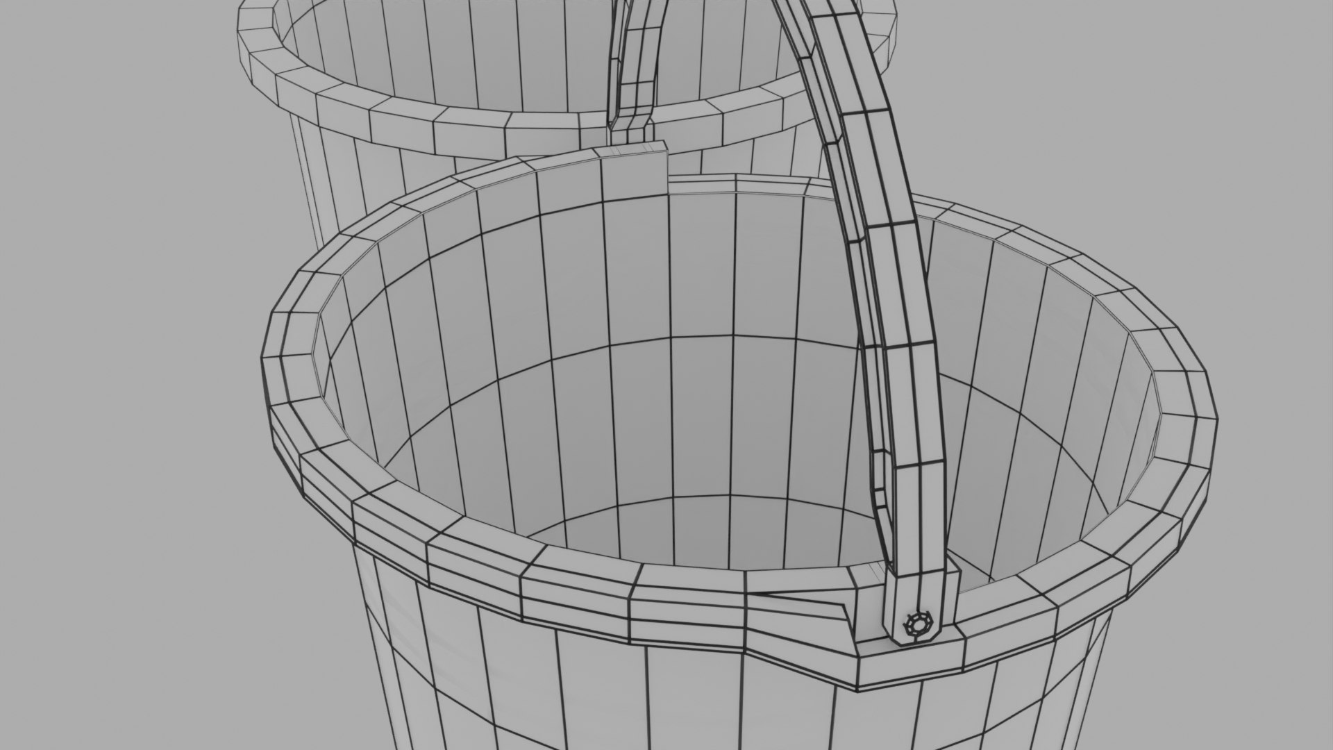 Bucket Lowpoly 3D Model Free Low-poly 3D Model 3D - TurboSquid 1989210