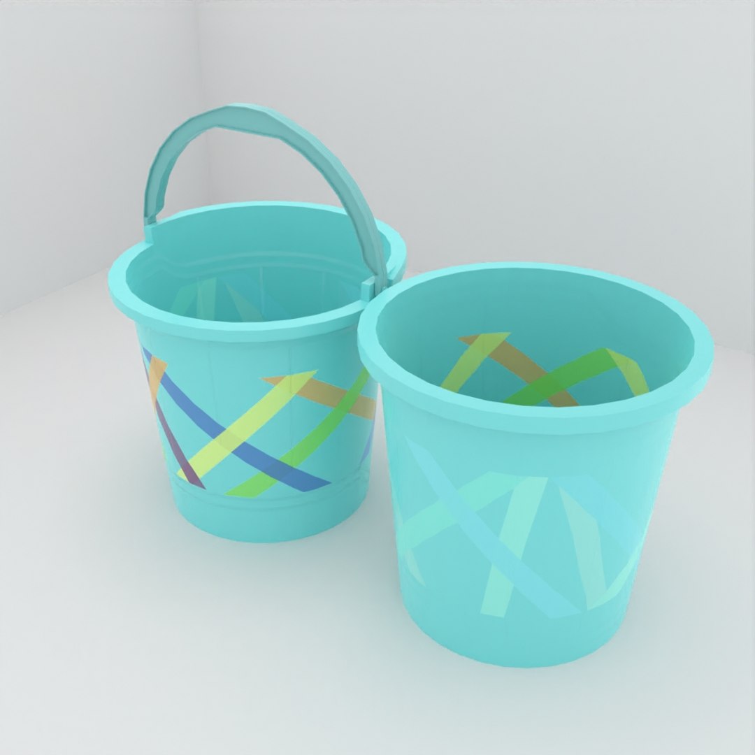 Bucket Lowpoly 3D Model Free Low-poly 3D Model 3D - TurboSquid 1989210