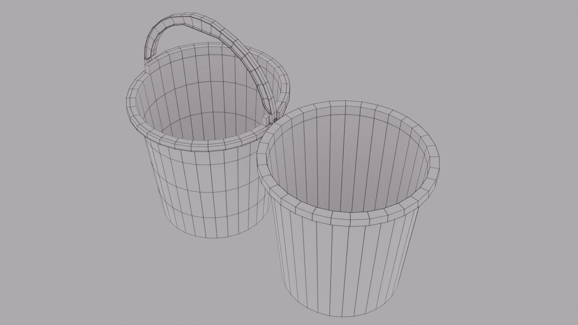Bucket Lowpoly 3D Model Free Low-poly 3D Model 3D - TurboSquid 1989210