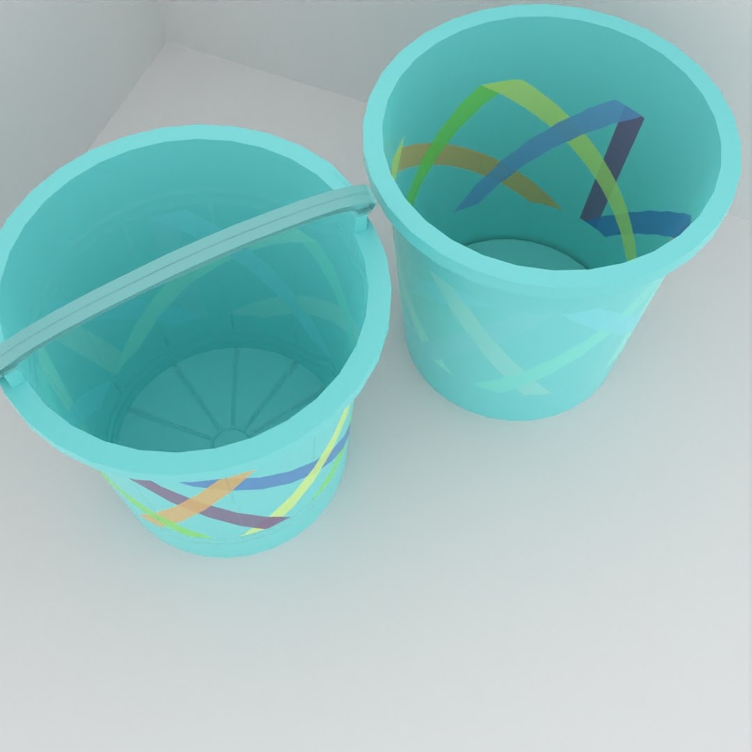 Bucket Lowpoly 3D Model Free Low-poly 3D Model 3D - TurboSquid 1989210