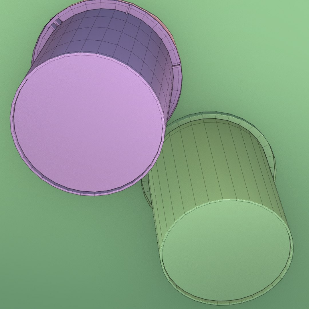 Bucket Lowpoly 3D Model Free Low-poly 3D Model 3D - TurboSquid 1989210