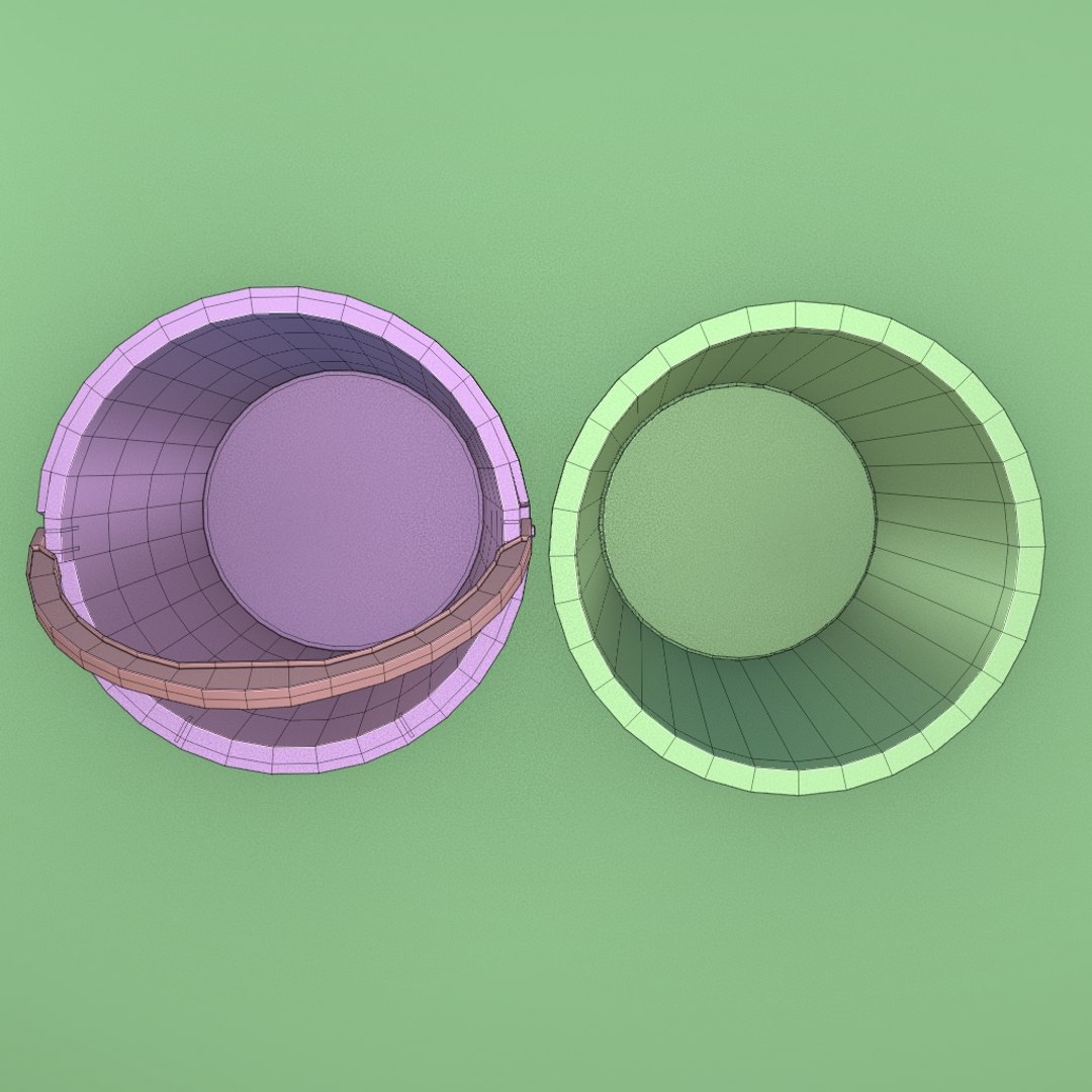 Bucket Lowpoly 3D Model Free Low-poly 3D Model 3D - TurboSquid 1989210