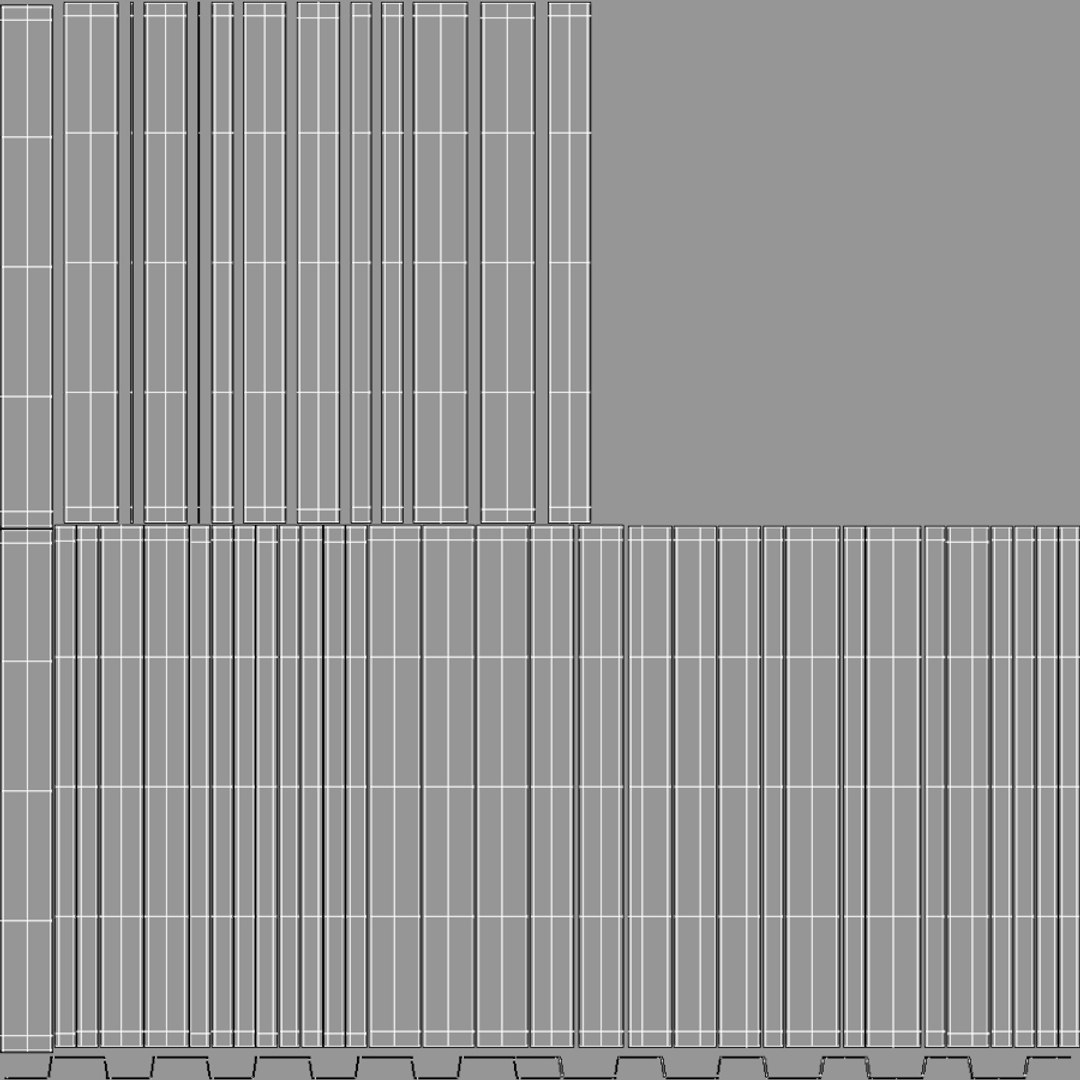 Roof Sheet 3D Model - TurboSquid 2355894