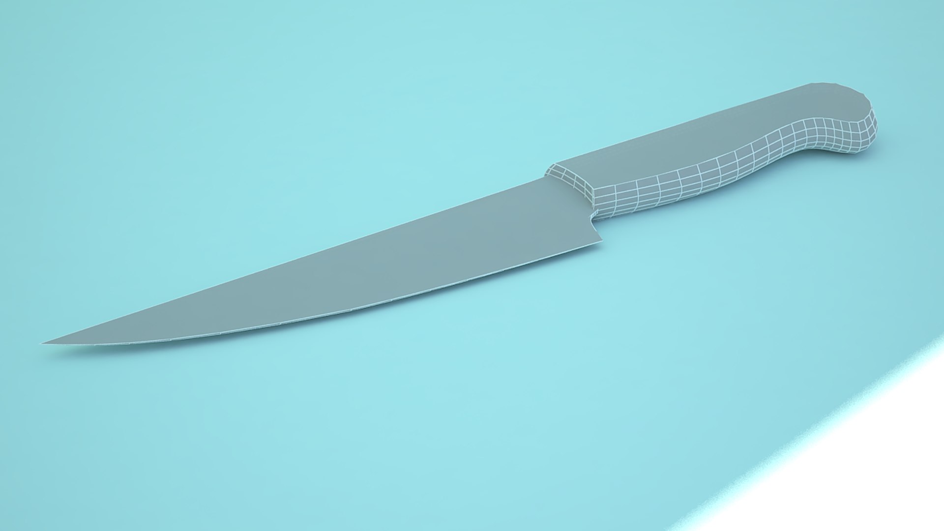 3d Model Knife