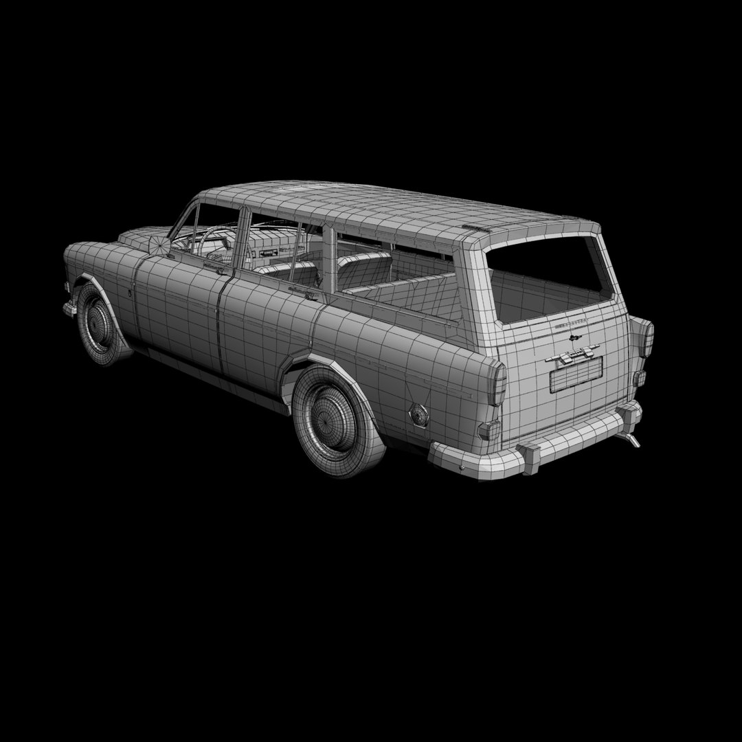Volvo Amazon Wagon PV220 Model - TurboSquid 1786384