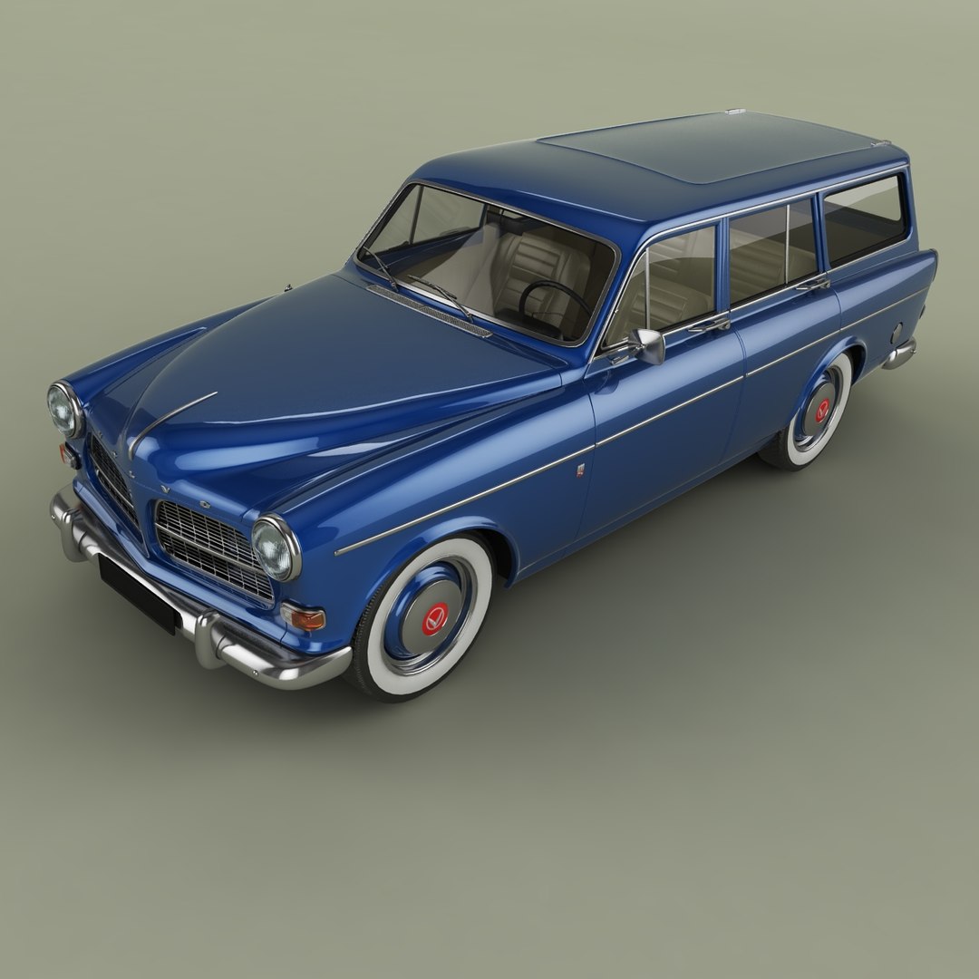 Volvo Amazon Wagon PV220 Model - TurboSquid 1786384