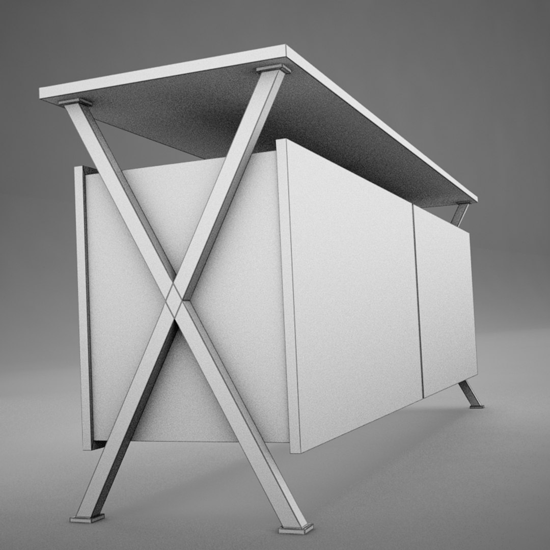 3d Dining Room Buffet Table Model