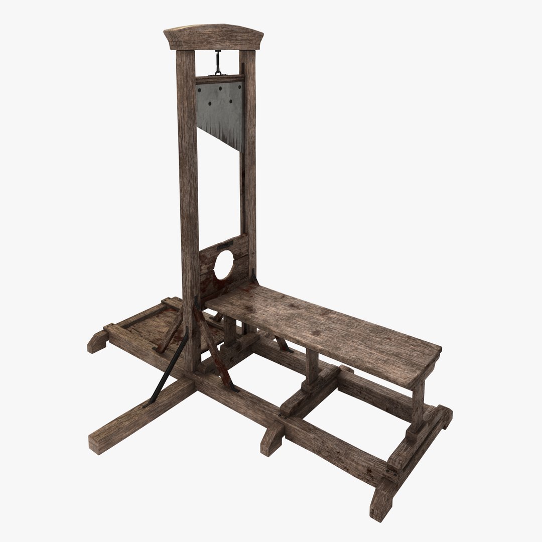 3D Medieval Guillotine - TurboSquid 1550166