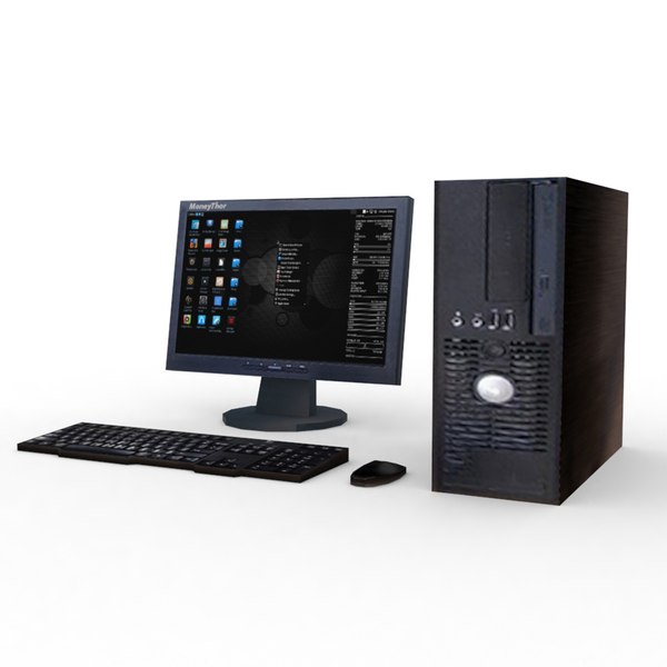 Low poly desktop PC 3D model - TurboSquid 2044558