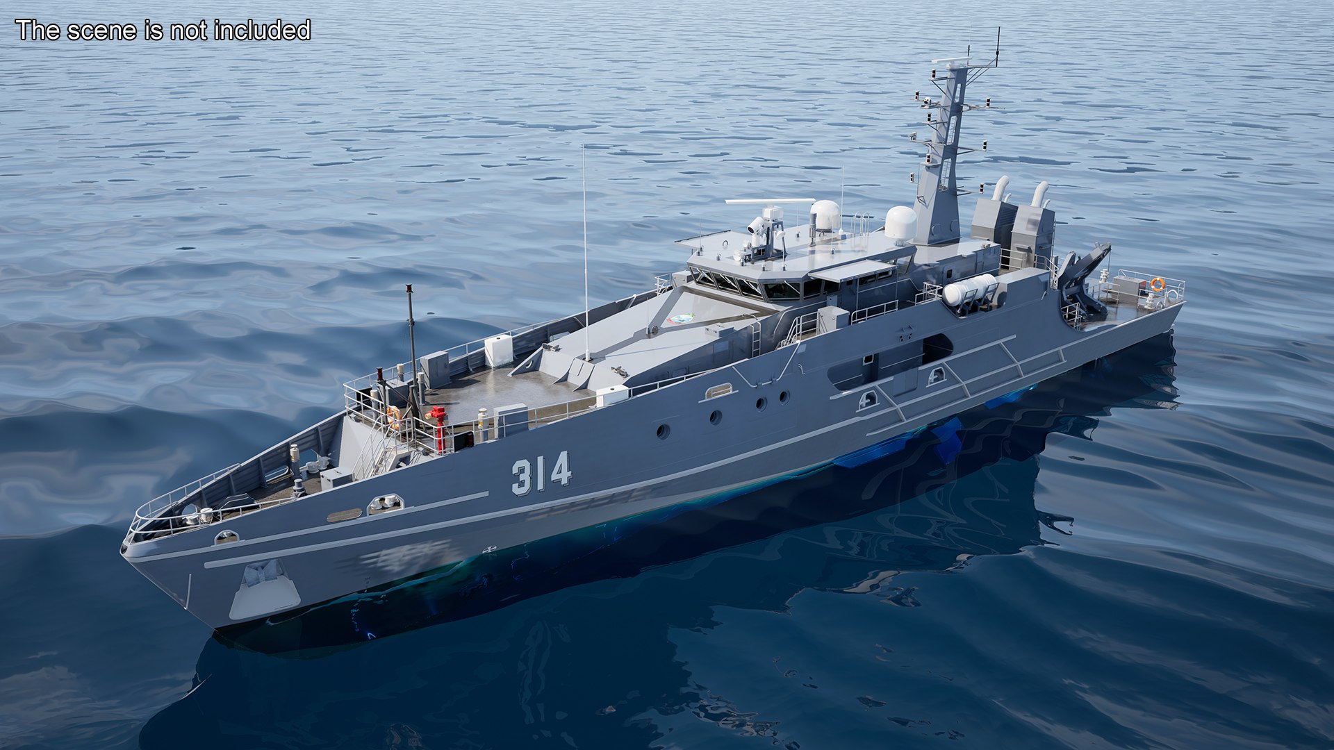 3D model Patrol Boat ADV Cape Otway Rigged - TurboSquid 2111825