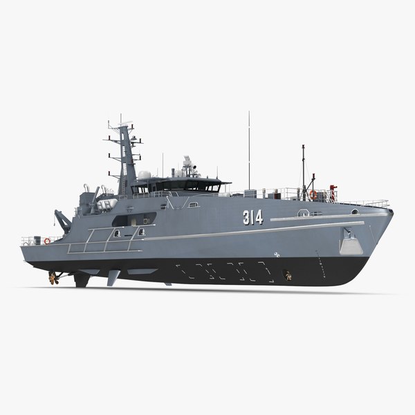 순찰선 ADV Cape Otway Rigged 3D 모델 - TurboSquid 2111825