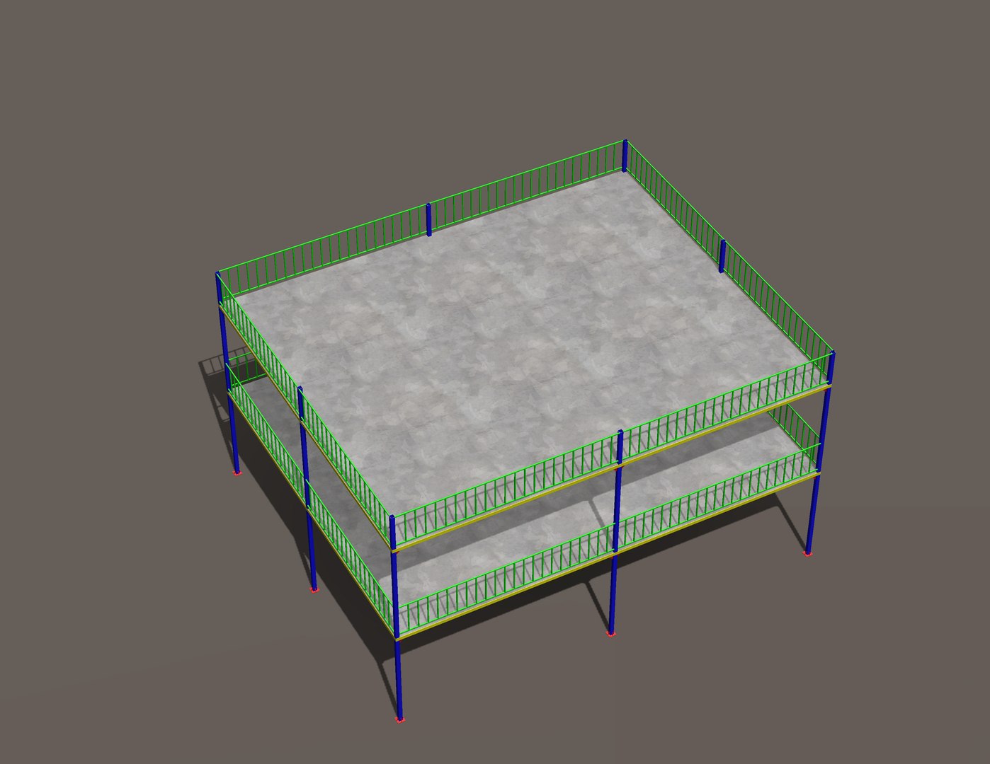 3D Steel Structure - TurboSquid 1974797