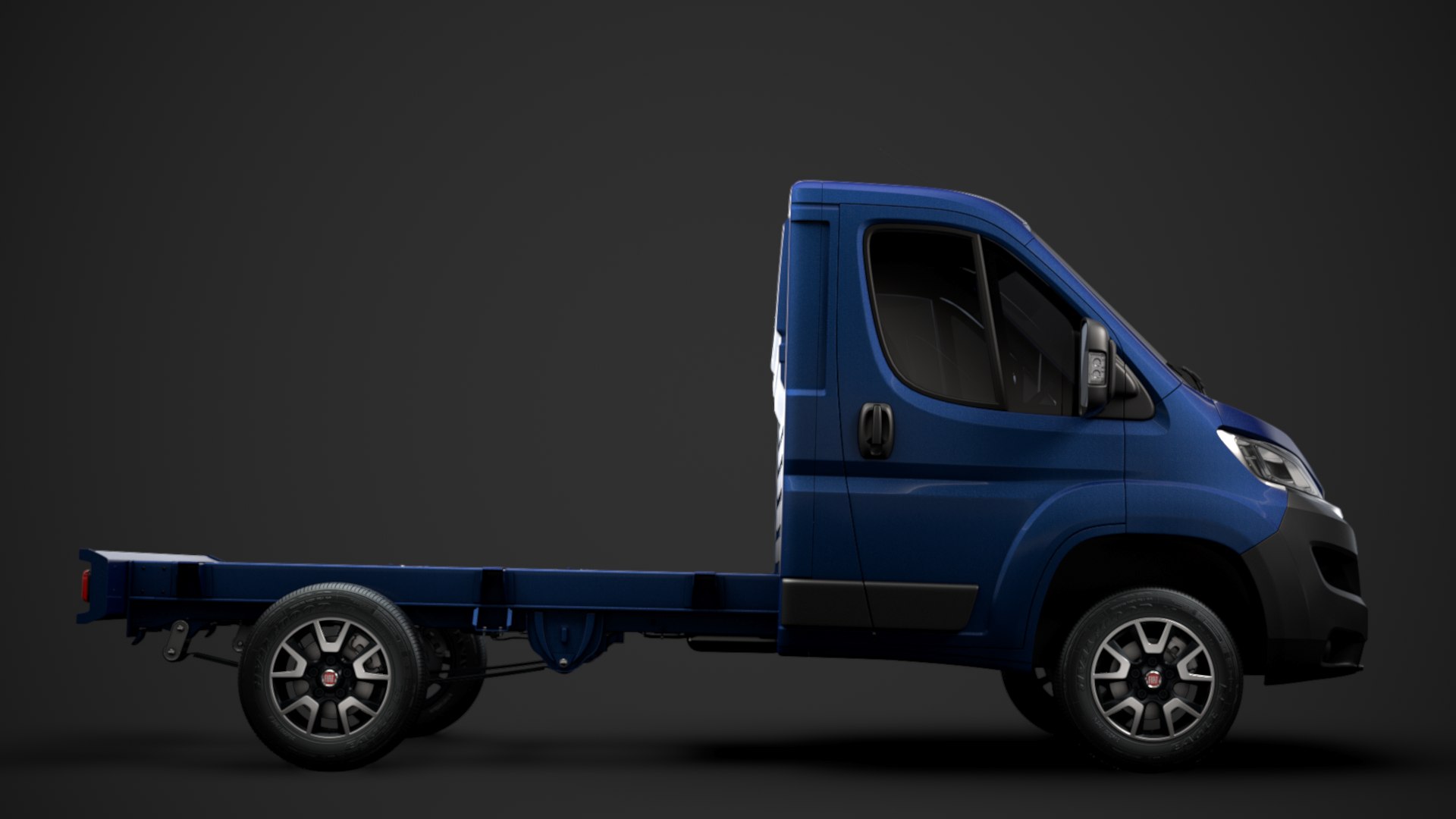 3D fiat ducato chassis truck model - TurboSquid 1456487
