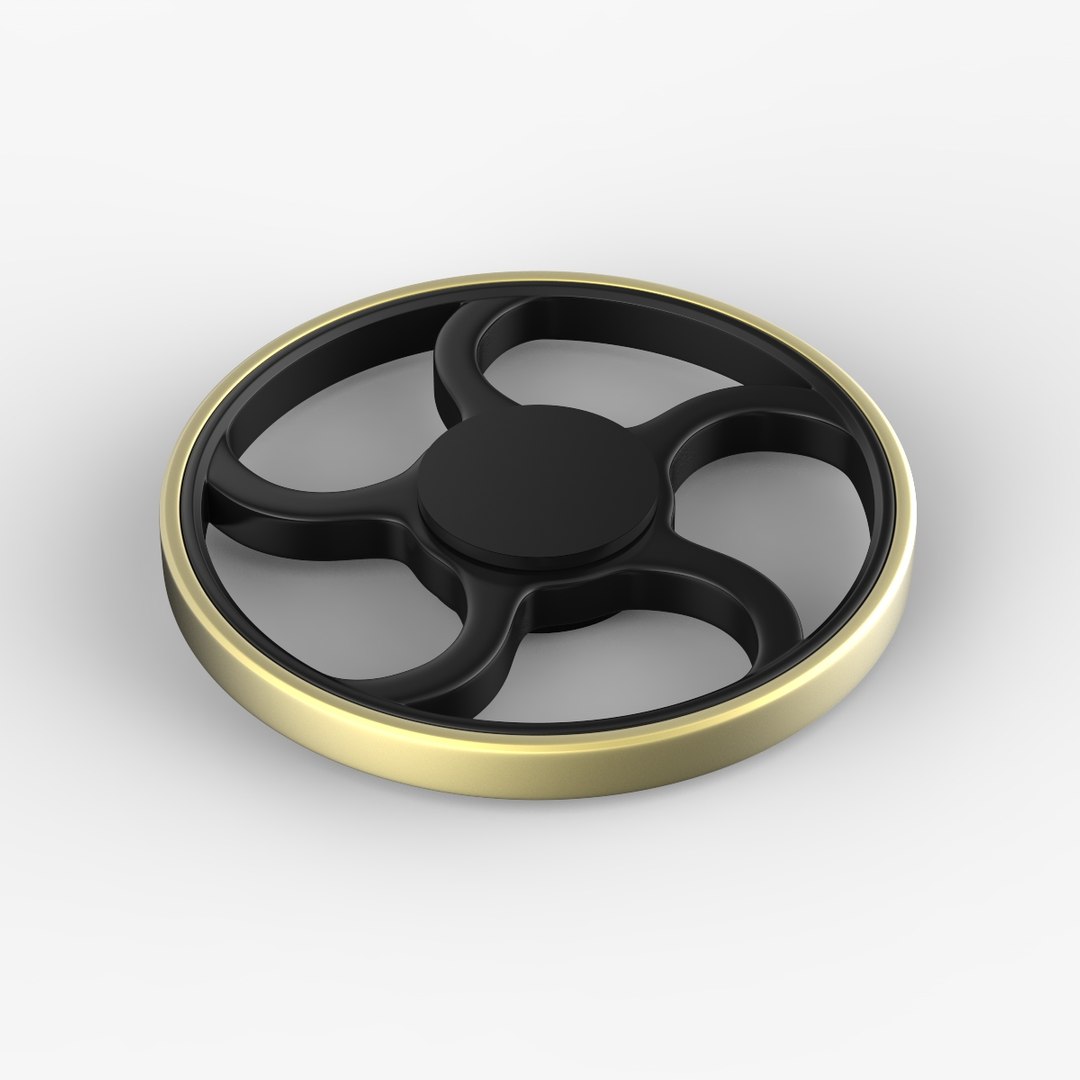 Hand Spinner Wheel Wagon 3D - TurboSquid 1164555