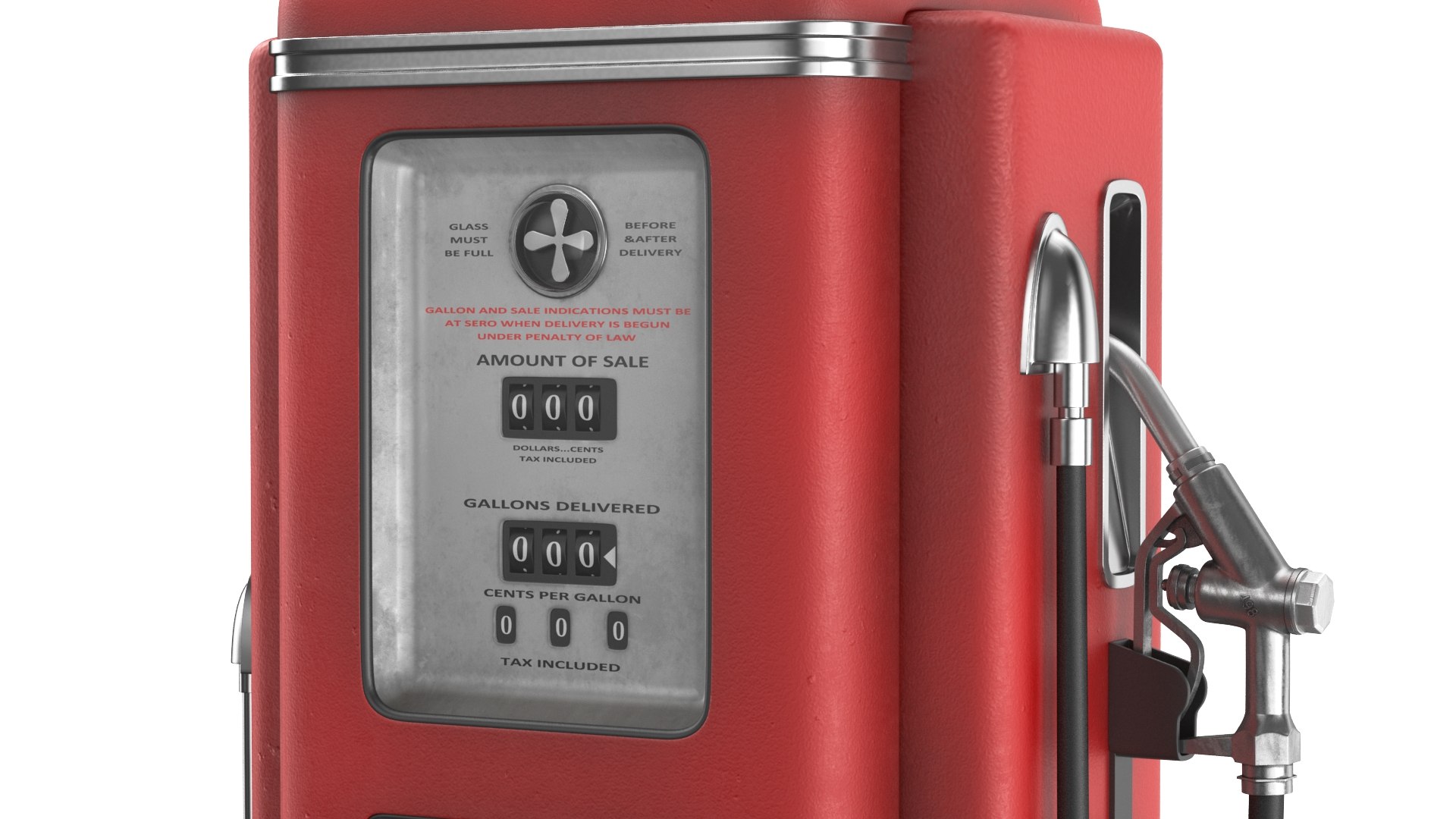 3D Two Detailed Gas Pumps - TurboSquid 2019953