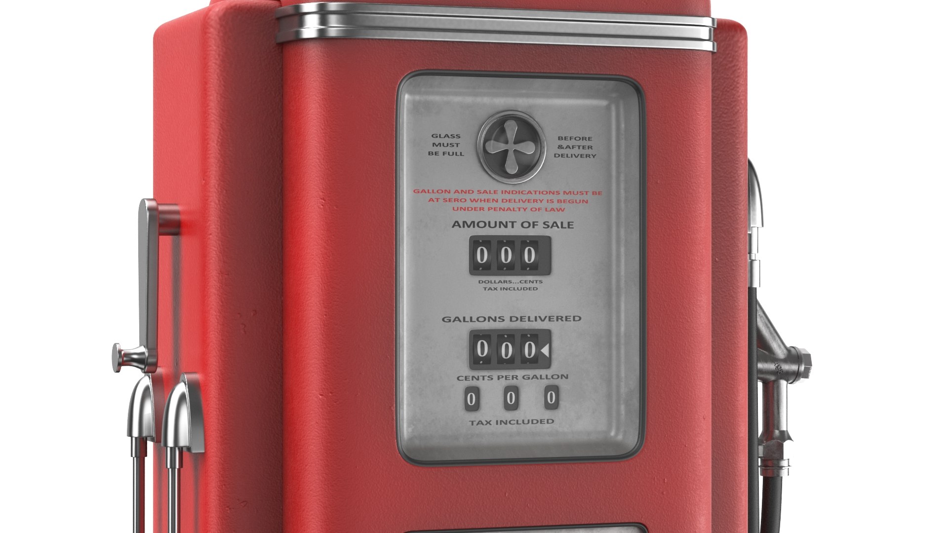 3D Two Detailed Gas Pumps - TurboSquid 2019953