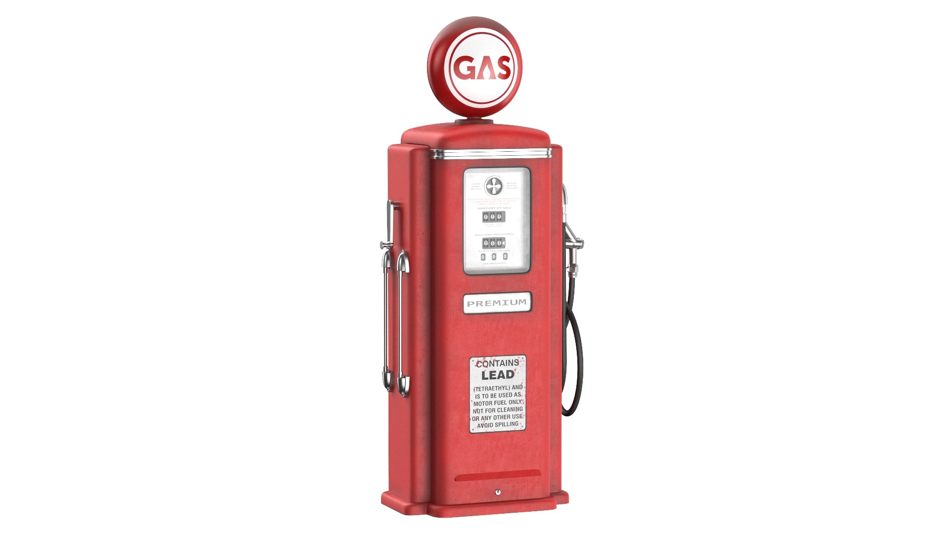 3D Two Detailed Gas Pumps - TurboSquid 2019953