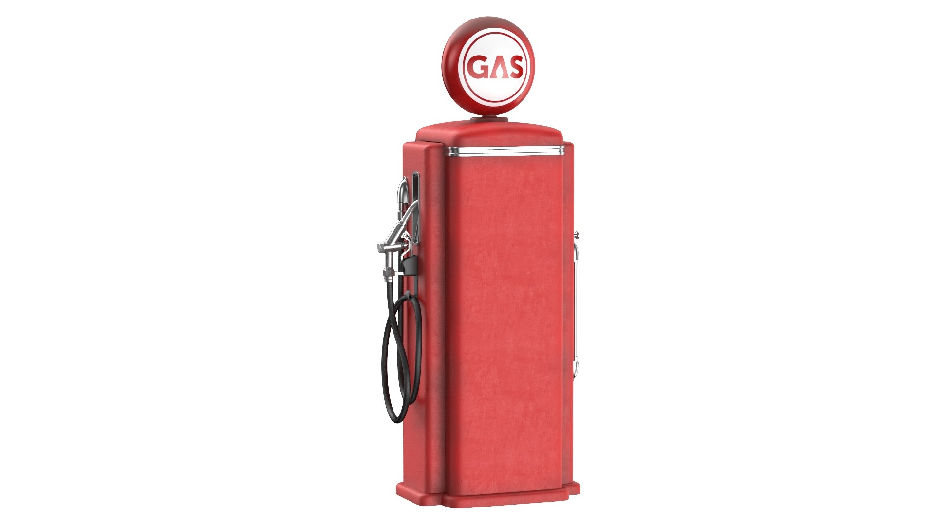 3D Two Detailed Gas Pumps - TurboSquid 2019953