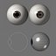 Free Simple Eye Iris 3d Model