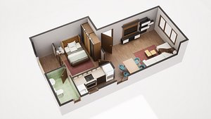 Free Floor Plan 3D Models for Download | TurboSquid