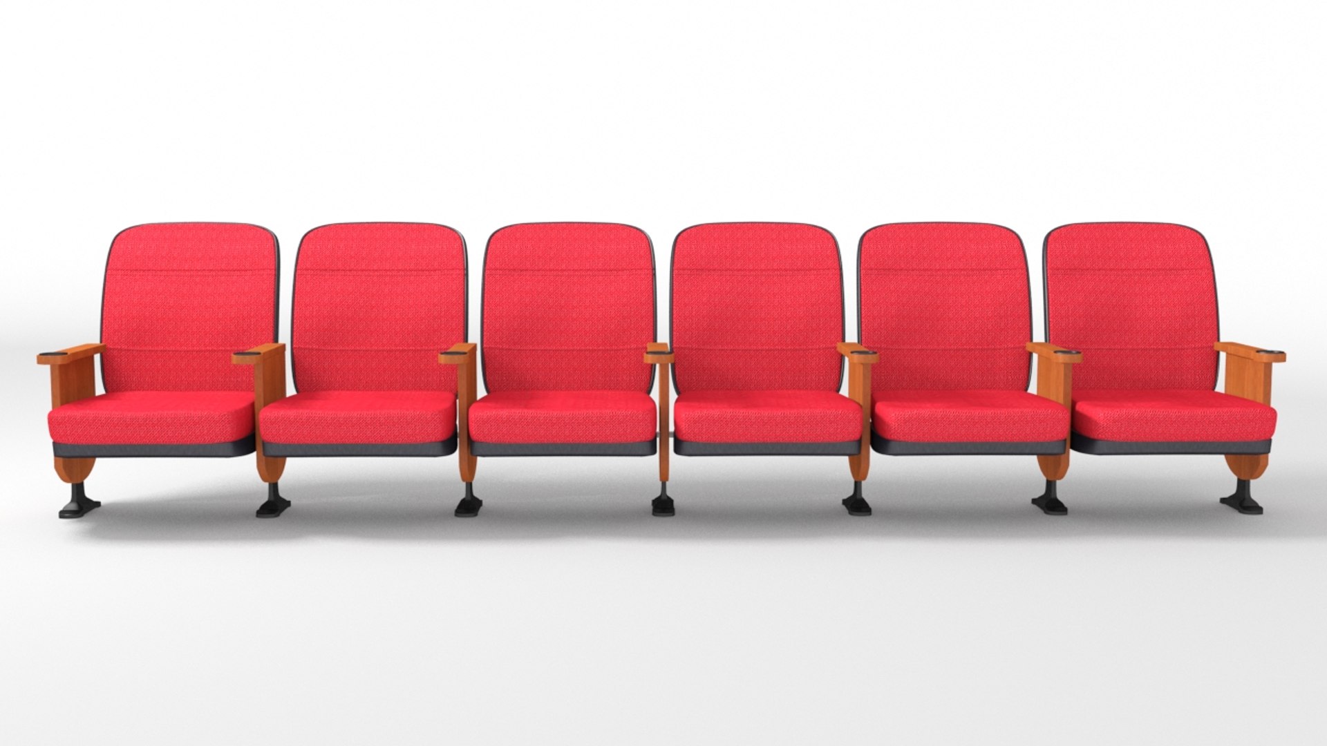 3d theatre suite chair model