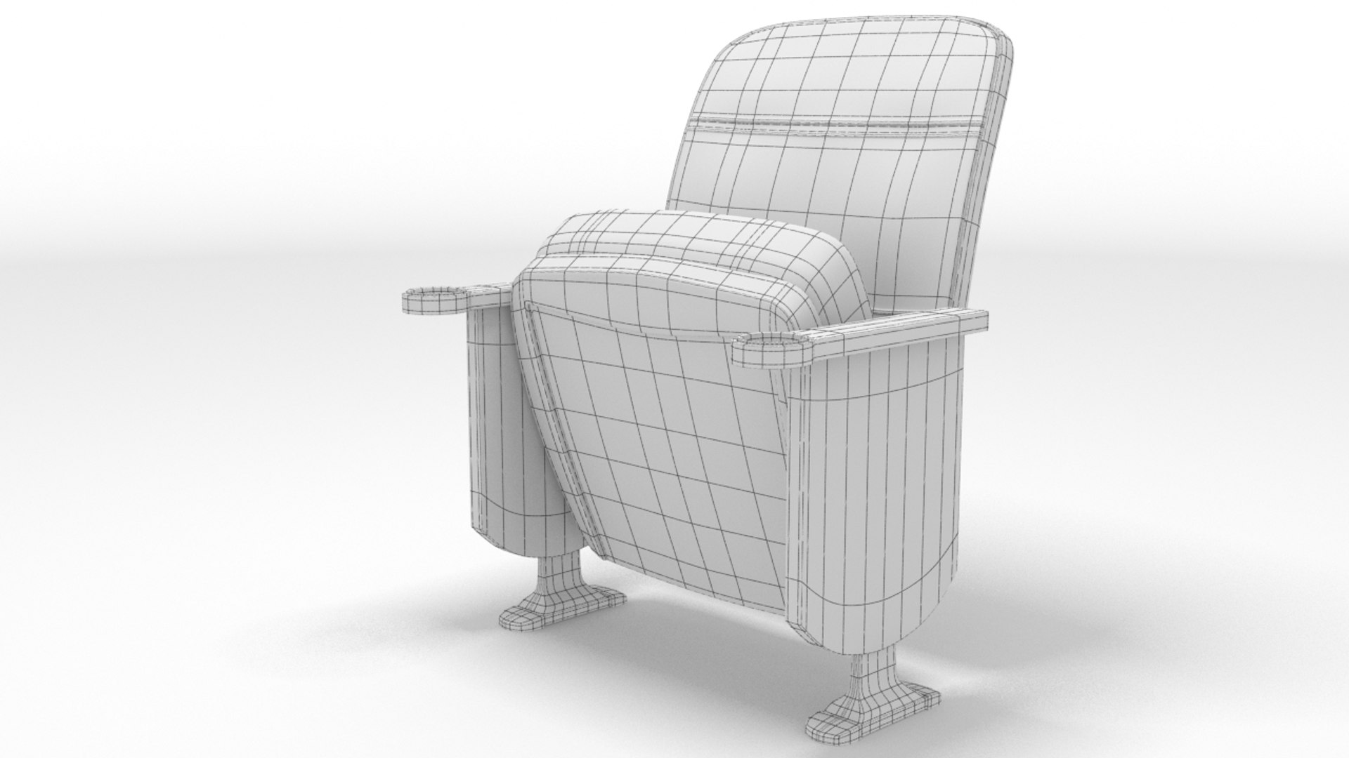 3d theatre suite chair model