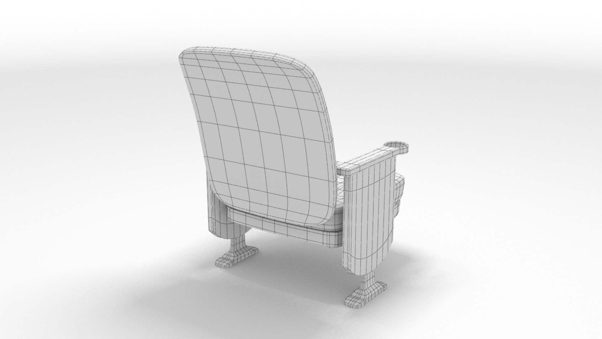 3d theatre suite chair model