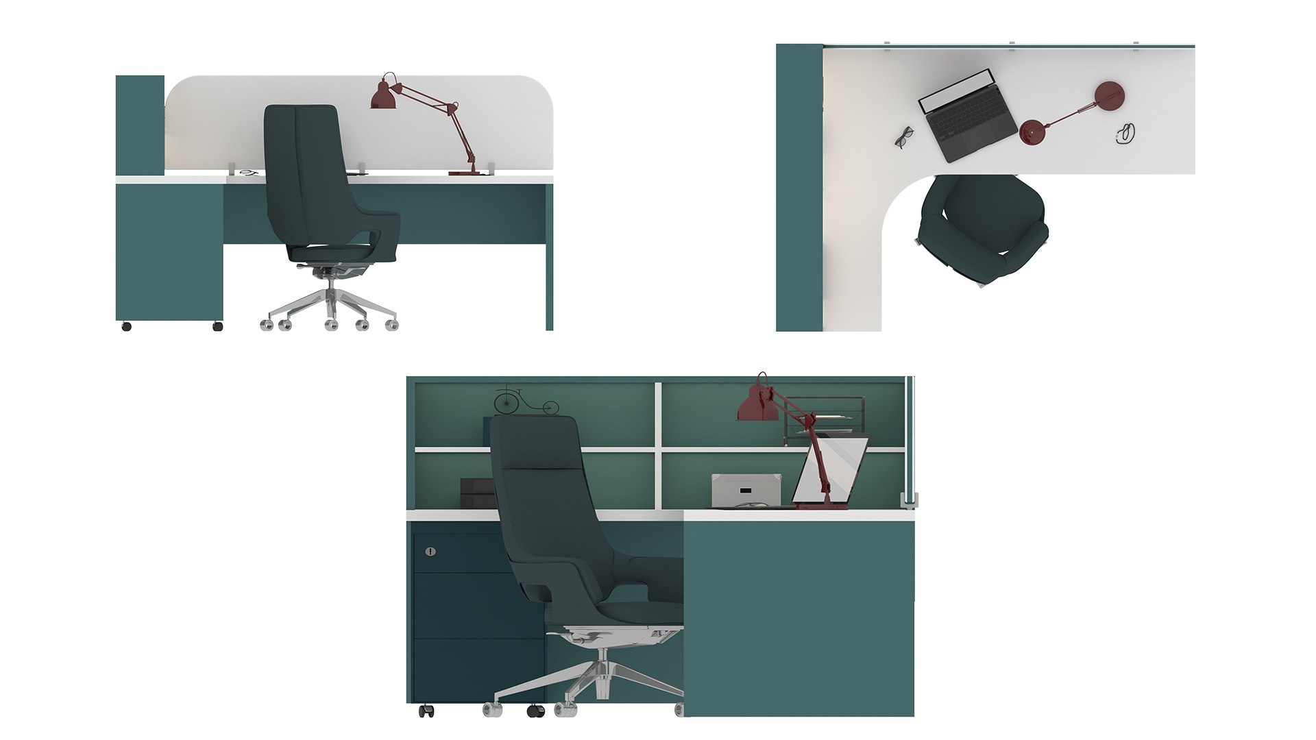3D Workstation Model - TurboSquid 2419242