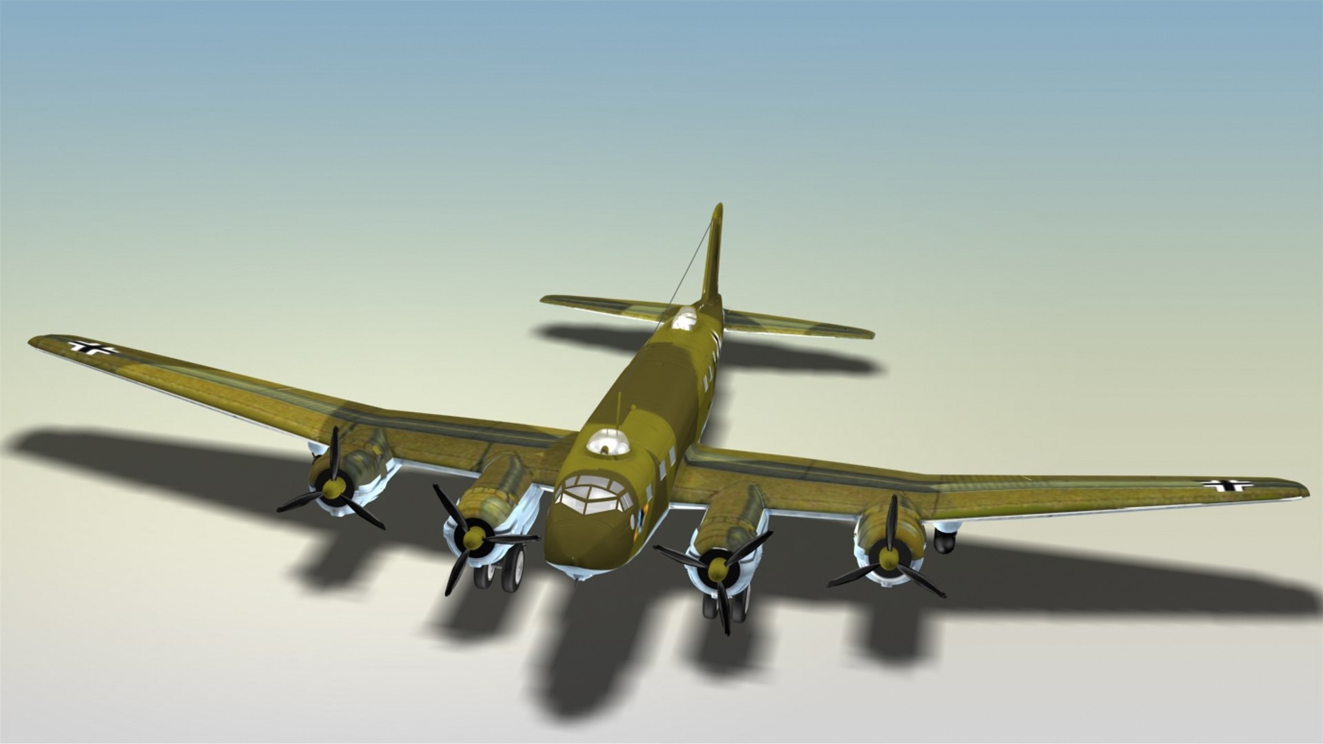 3D Focke Wulf Fw 200 - TurboSquid 1216122