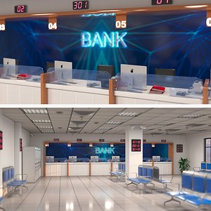 3D Bank Room Models - Browse & Download Formats - TurboSquid