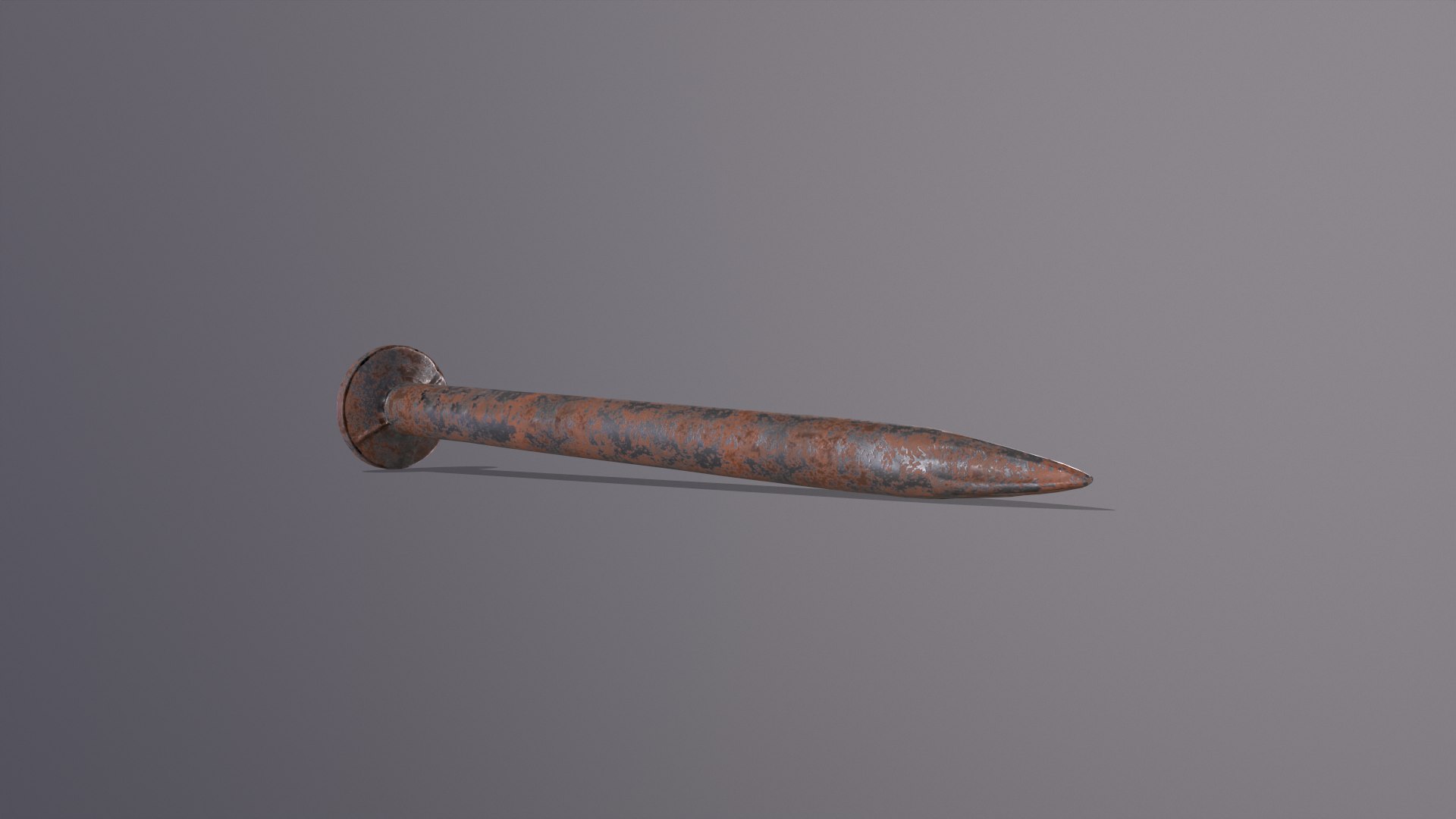 3D Rusty Nail - TurboSquid 2145763