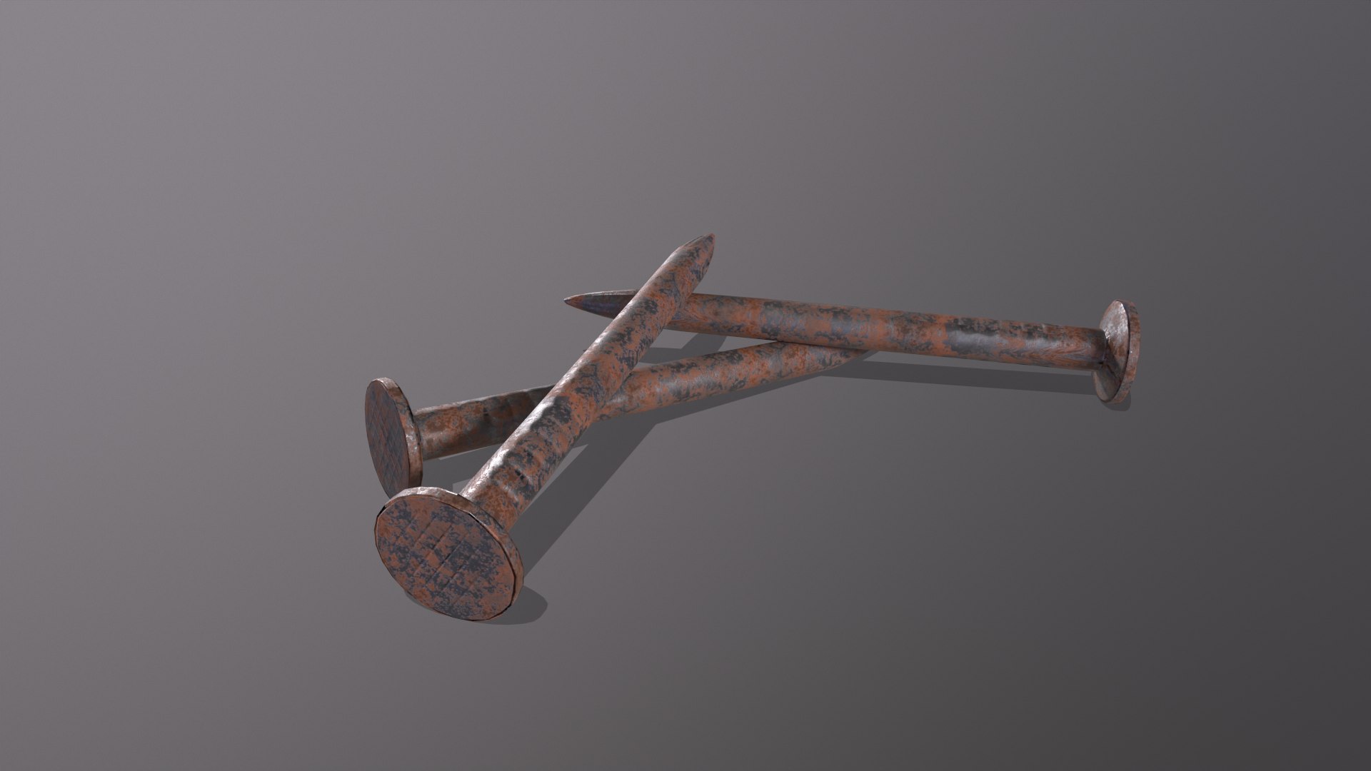 3D Rusty Nail - TurboSquid 2145763