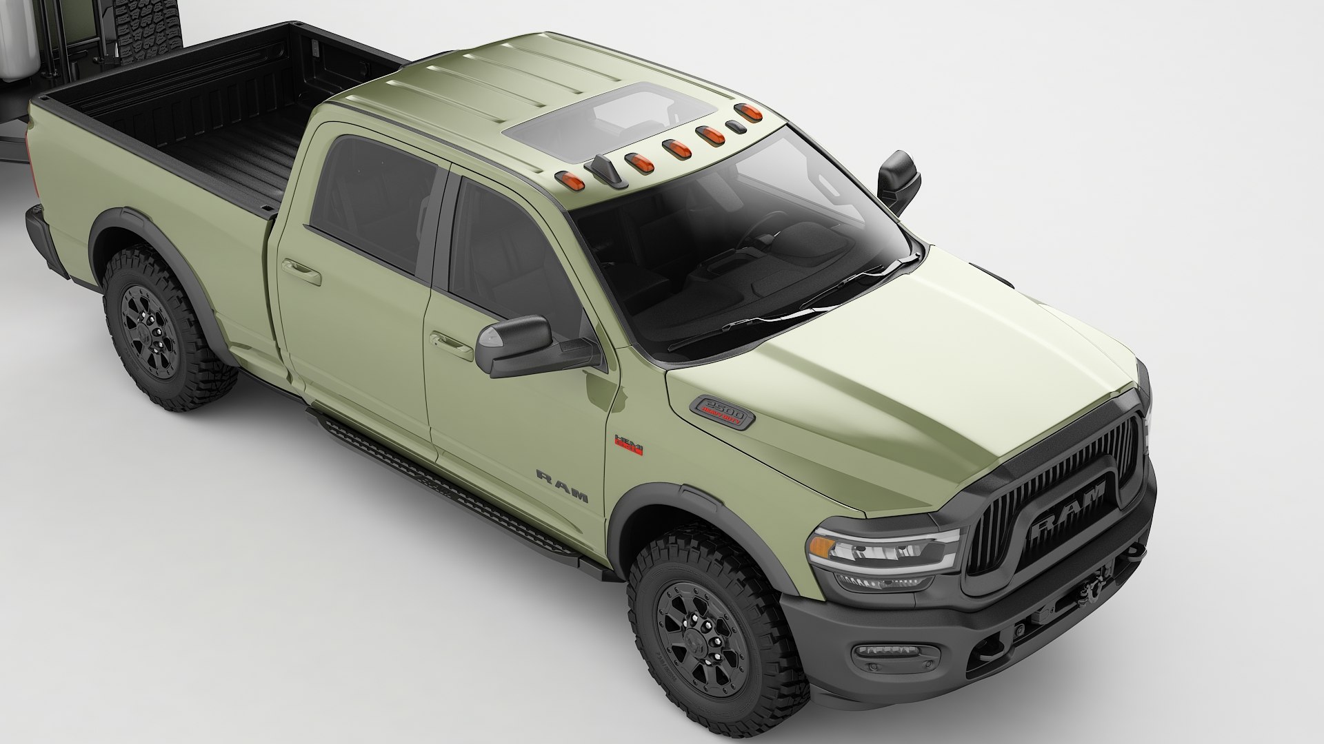 2021 Dodge Ram 2500 Power Wagon Adventure Trailer 01 Model - TurboSquid ...