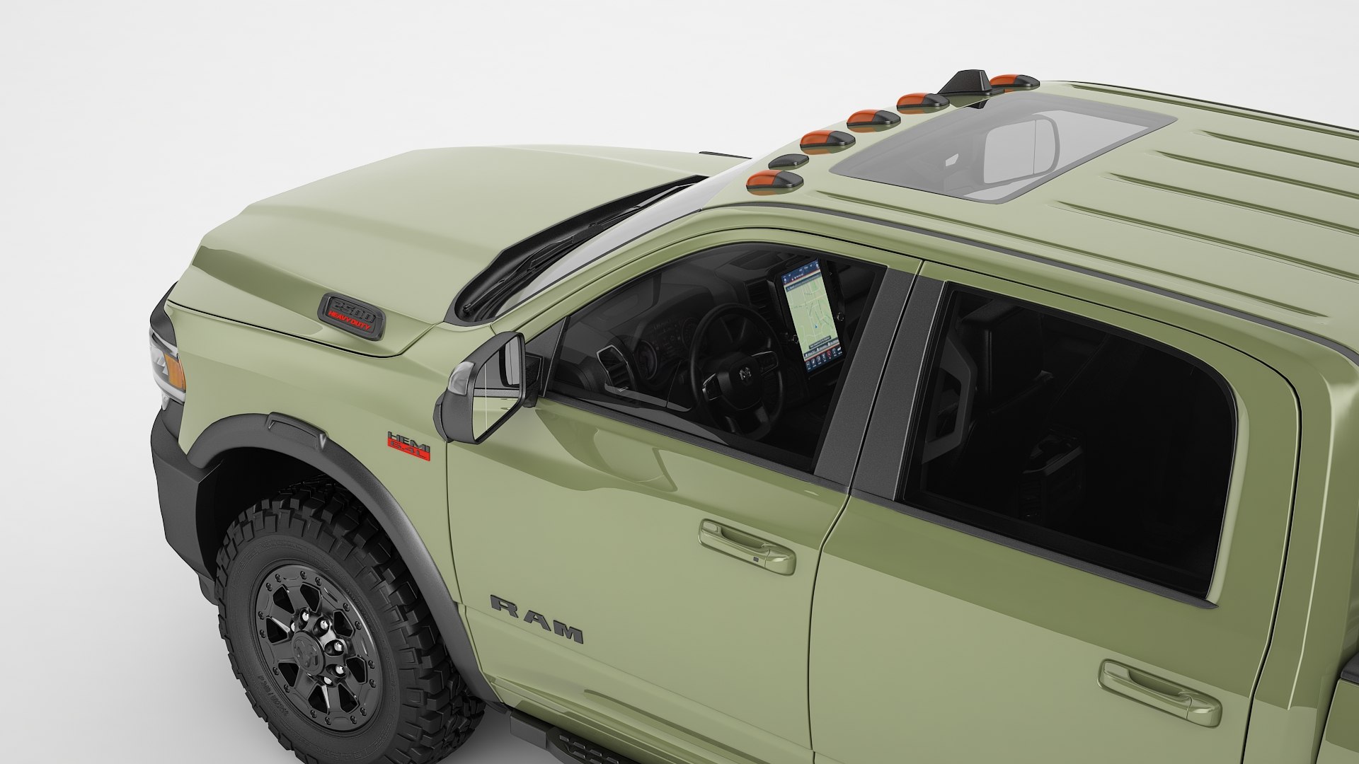 2021 Dodge Ram 2500 Power Wagon Adventure Trailer 01 Model - TurboSquid ...