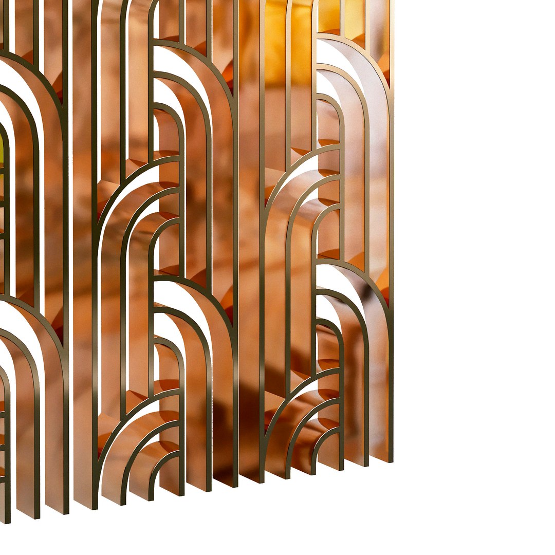 Decorative Partition Set 117 3D - TurboSquid 1939413