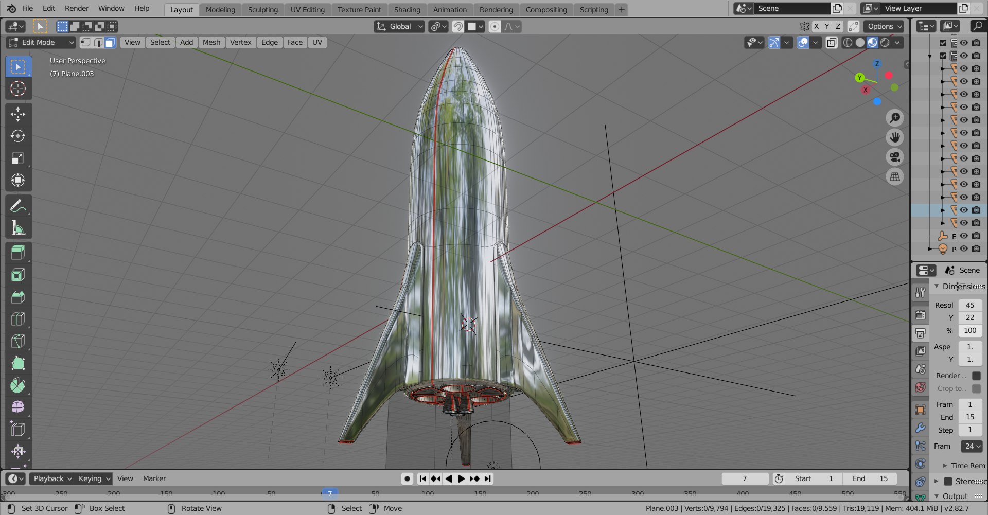 3D Model Elon Musk Starship - TurboSquid 1533680