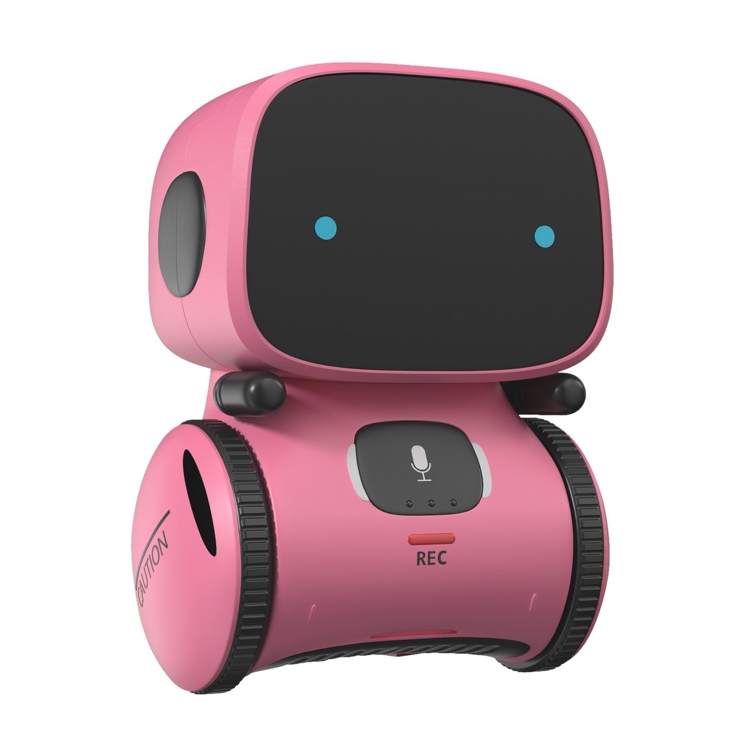 3D Model Smart Talking Kids Robot Toy Intelligent Partner And Teacher ...