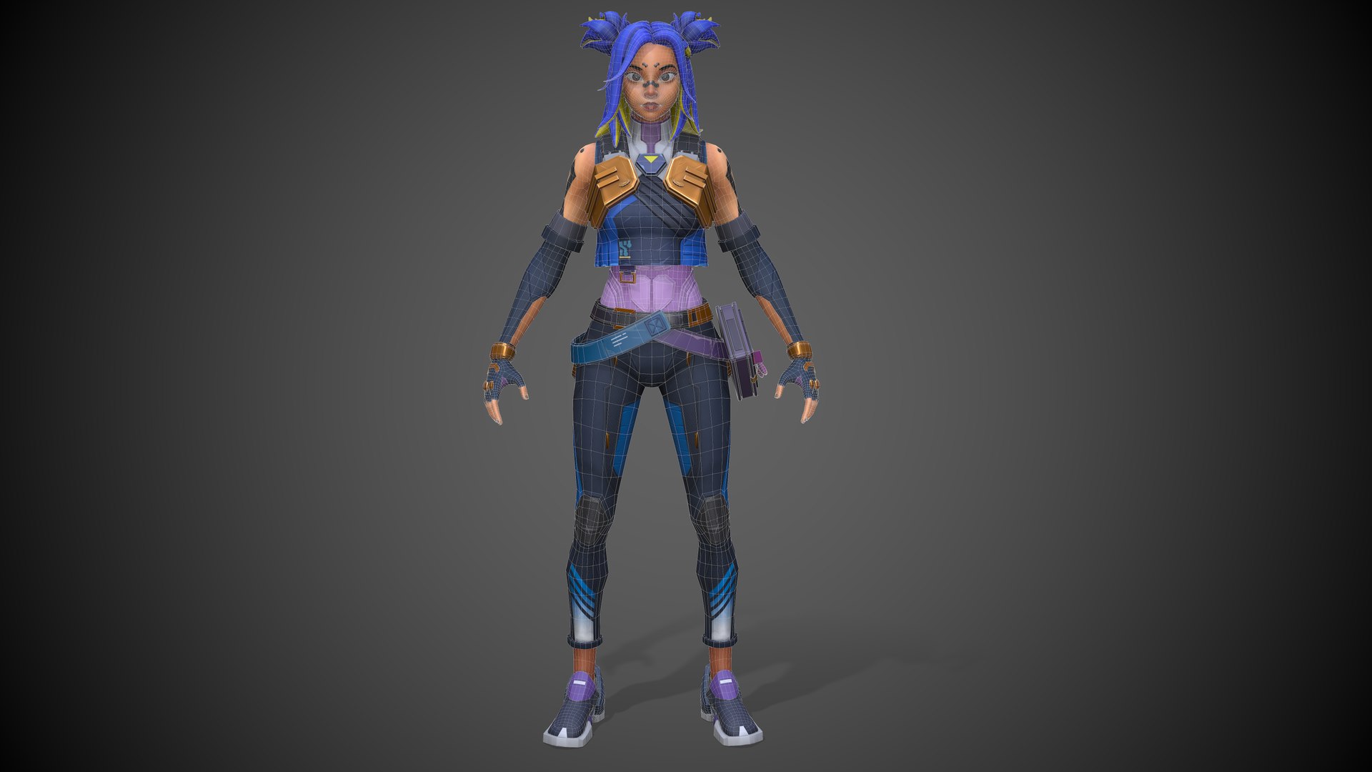 3D Neon From Valorant - TurboSquid 2012915