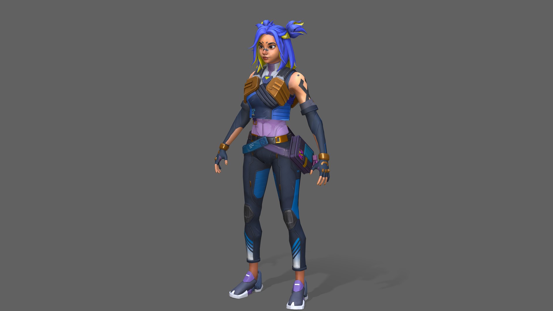 3D Neon From Valorant - TurboSquid 2012915