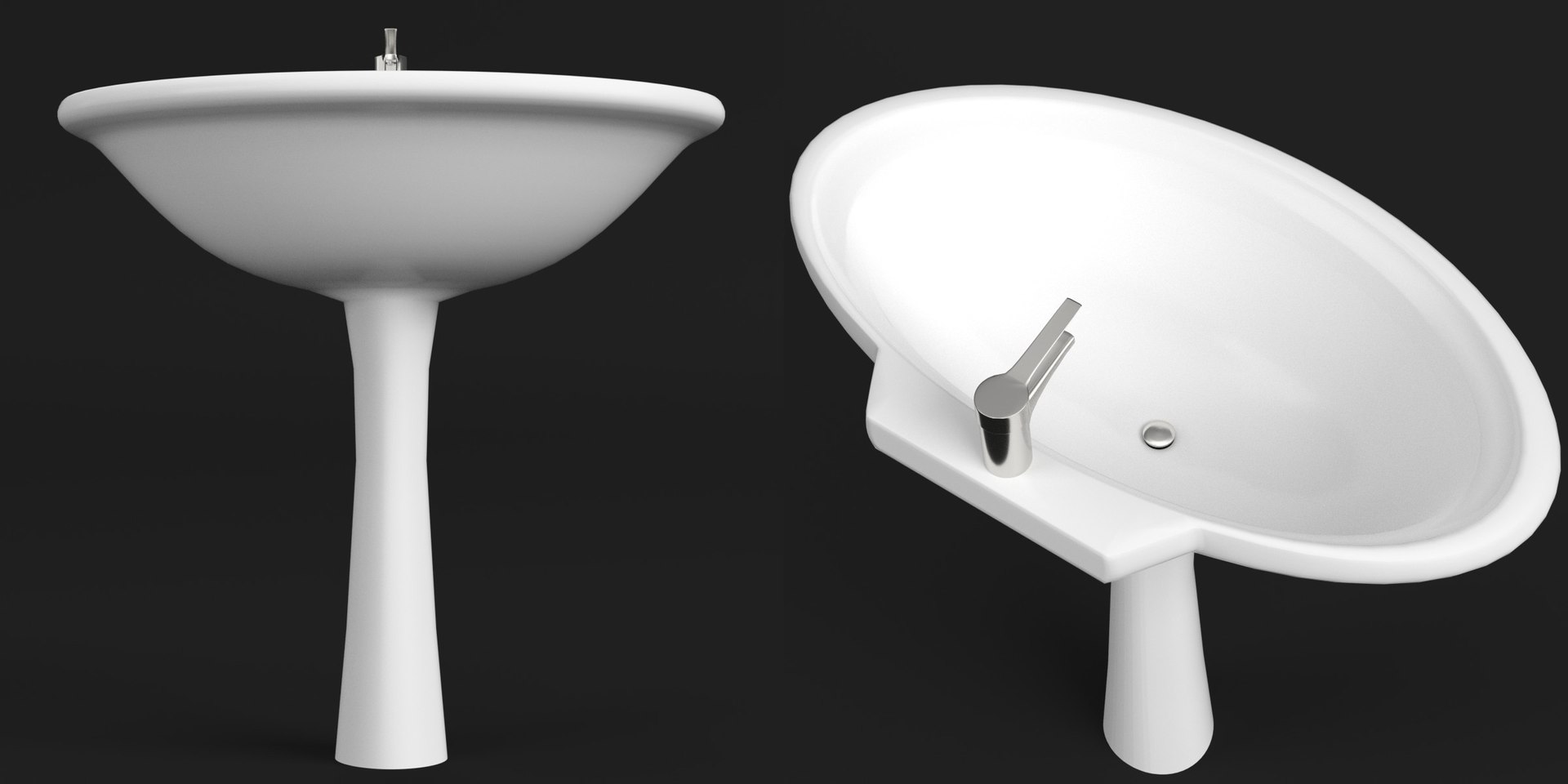 3d Model Wash Basin Washbasin