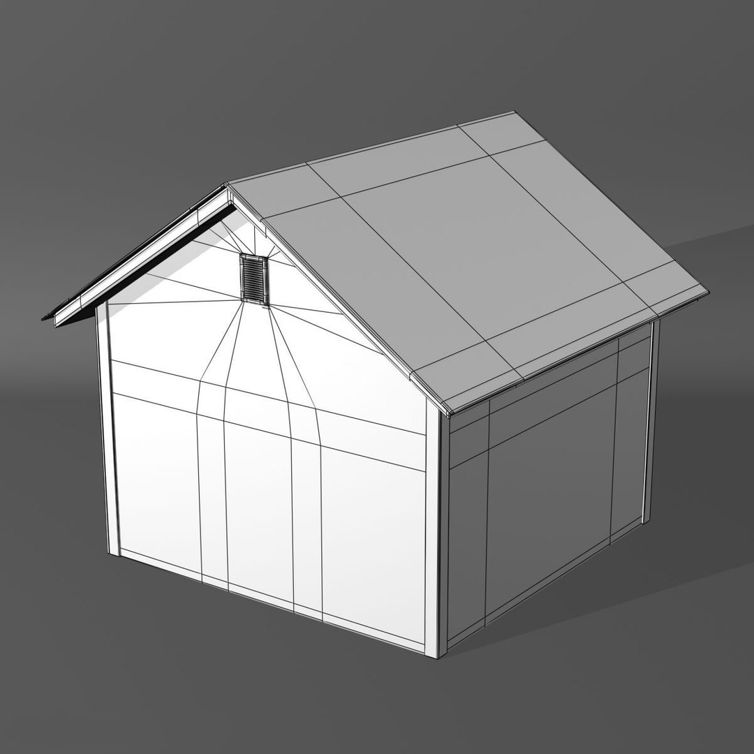 3d Shed Model