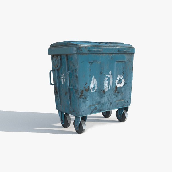 3D Garbage bin model - TurboSquid 1941212