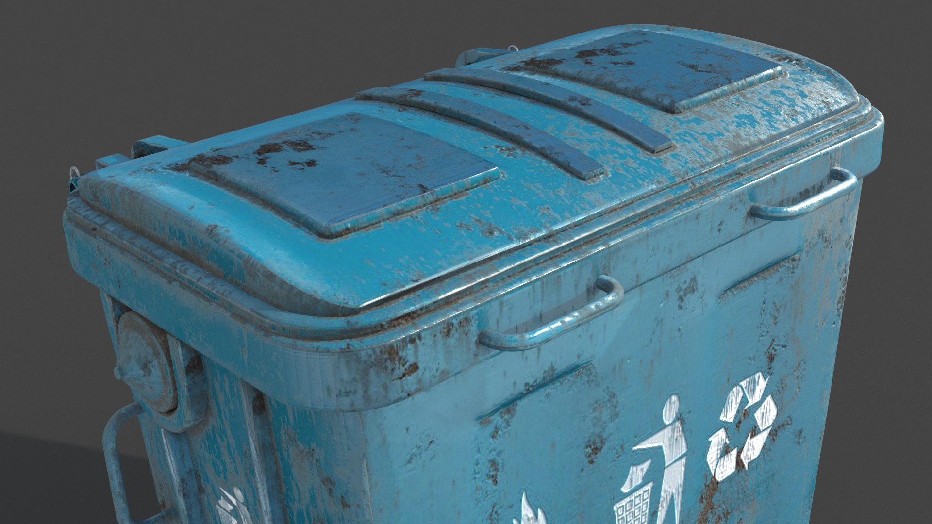 3D Garbage bin model - TurboSquid 1941212