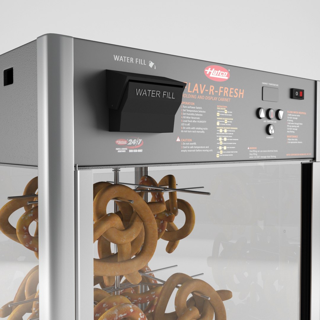 Pretzel Warmers 3d Max