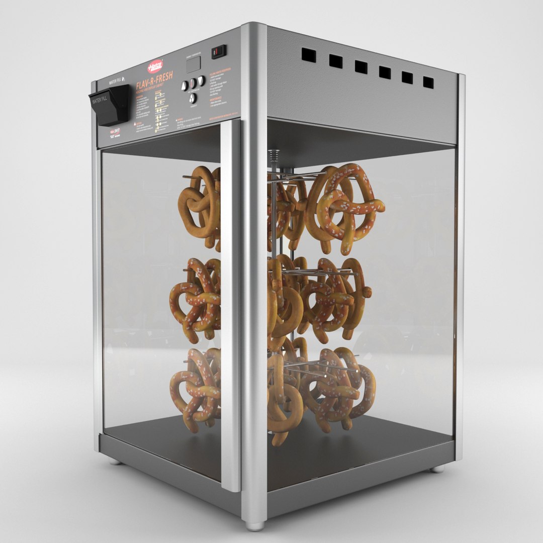 Pretzel Warmers 3d Max