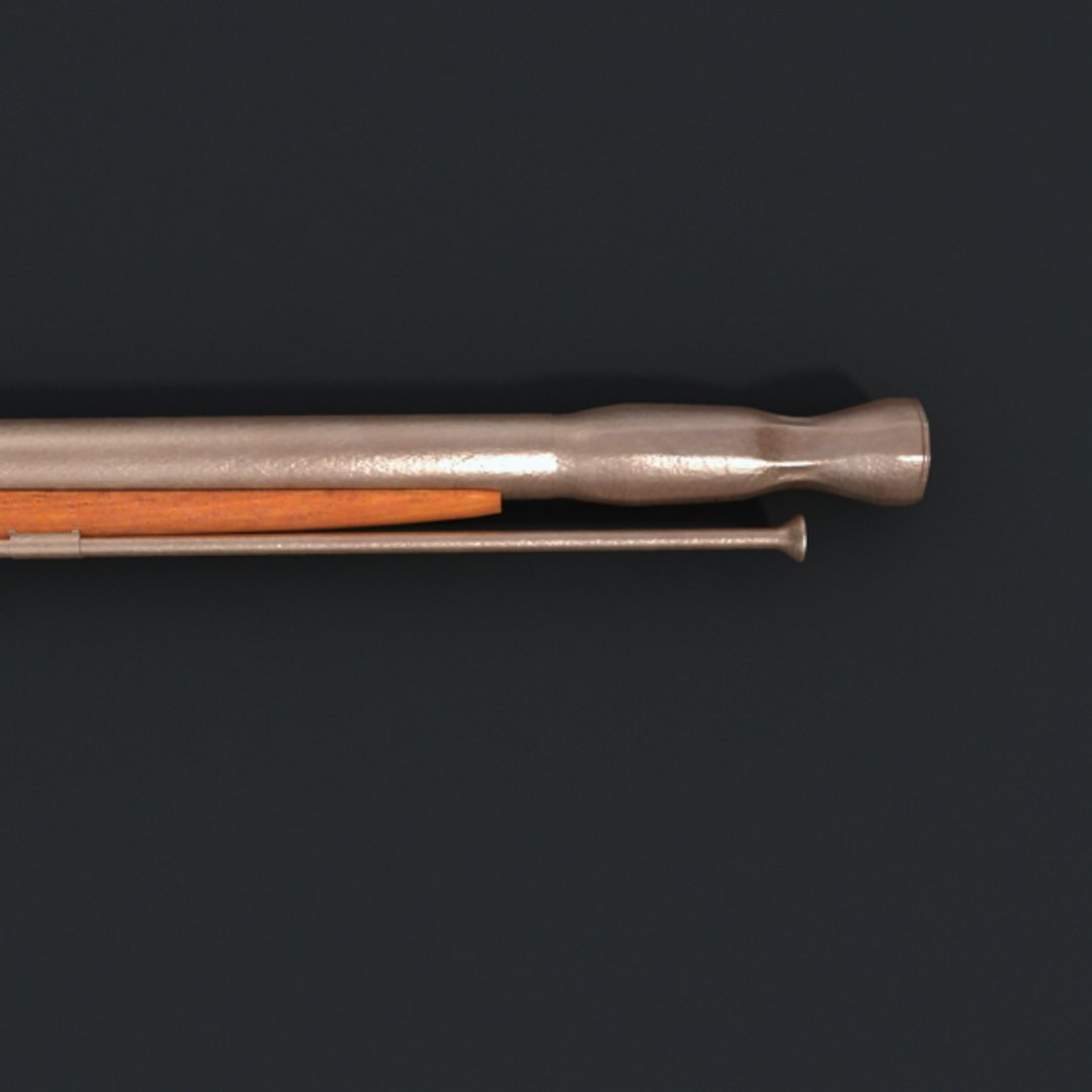 Musket Accessories 3ds